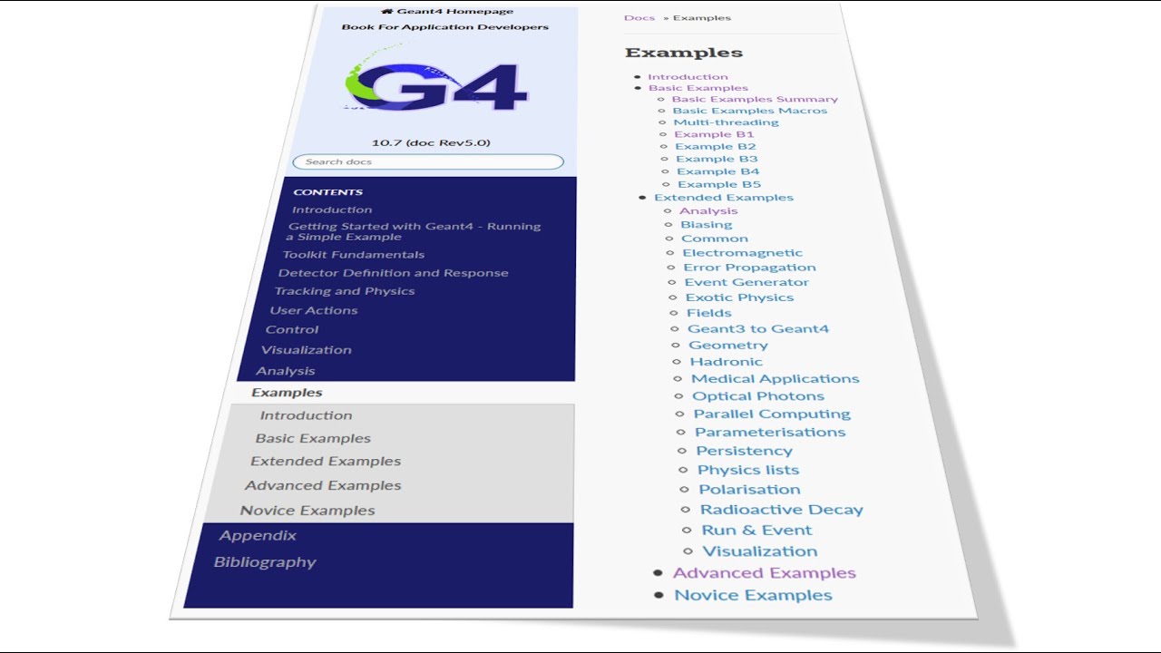 Disassemble Geant4 Example Basic B1 Youtube