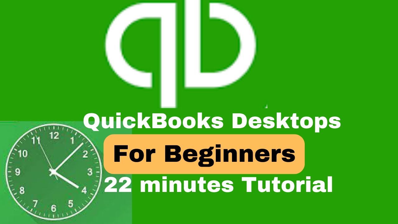 Quickbooks Tutorial Part 1 Youtube