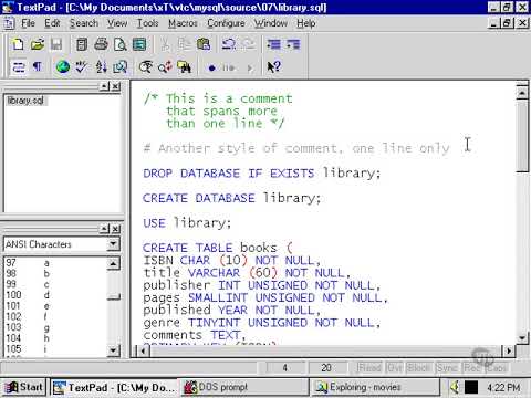 44 Using Sql Batch Files Pt 1 Youtube