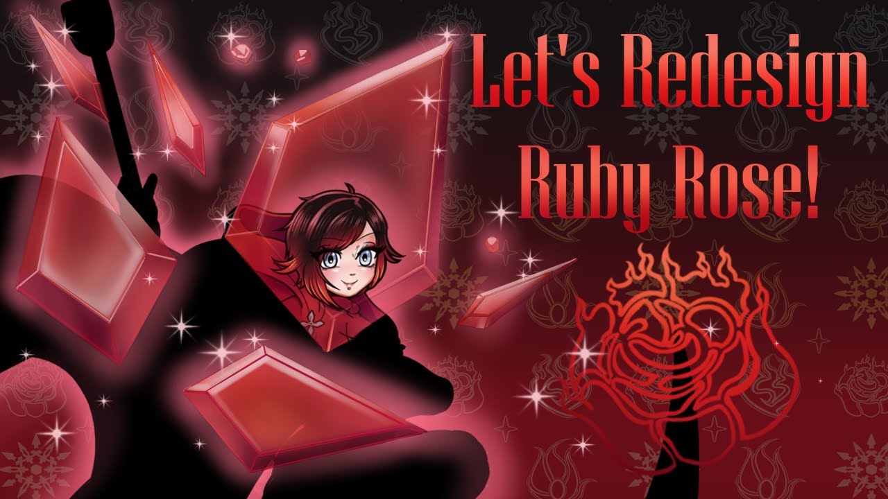 Let S Redesign Ruby Rose A Let S Draw Youtube