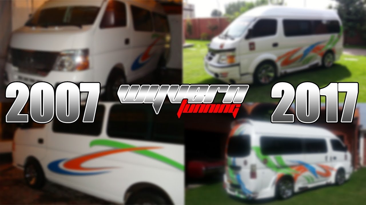 Tuning La Trayectoria De Nissan Urvan Wyvern Tuning Modificada Youtube