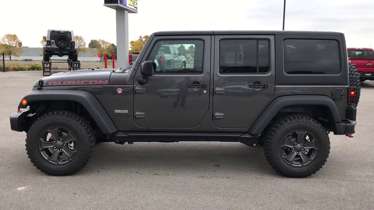 The Brand New 2018 Jeep Wrangler Jk Rubicon Recon Walk Around Review