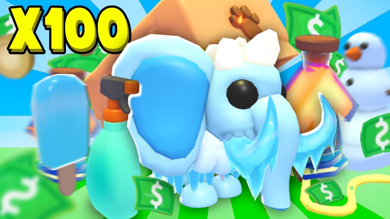 Opening 100 Ice Lures In Adopt Me Youtube