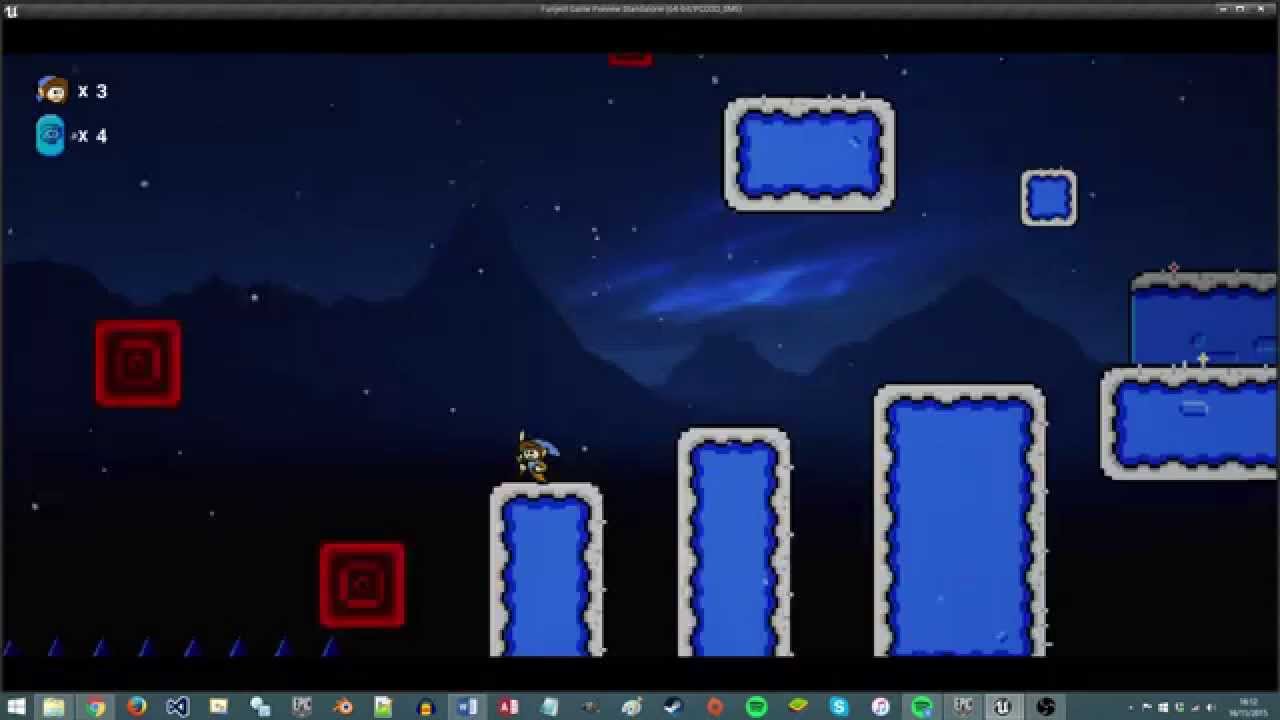 Unreal Engine Game 2d Platformer Demo Youtube
