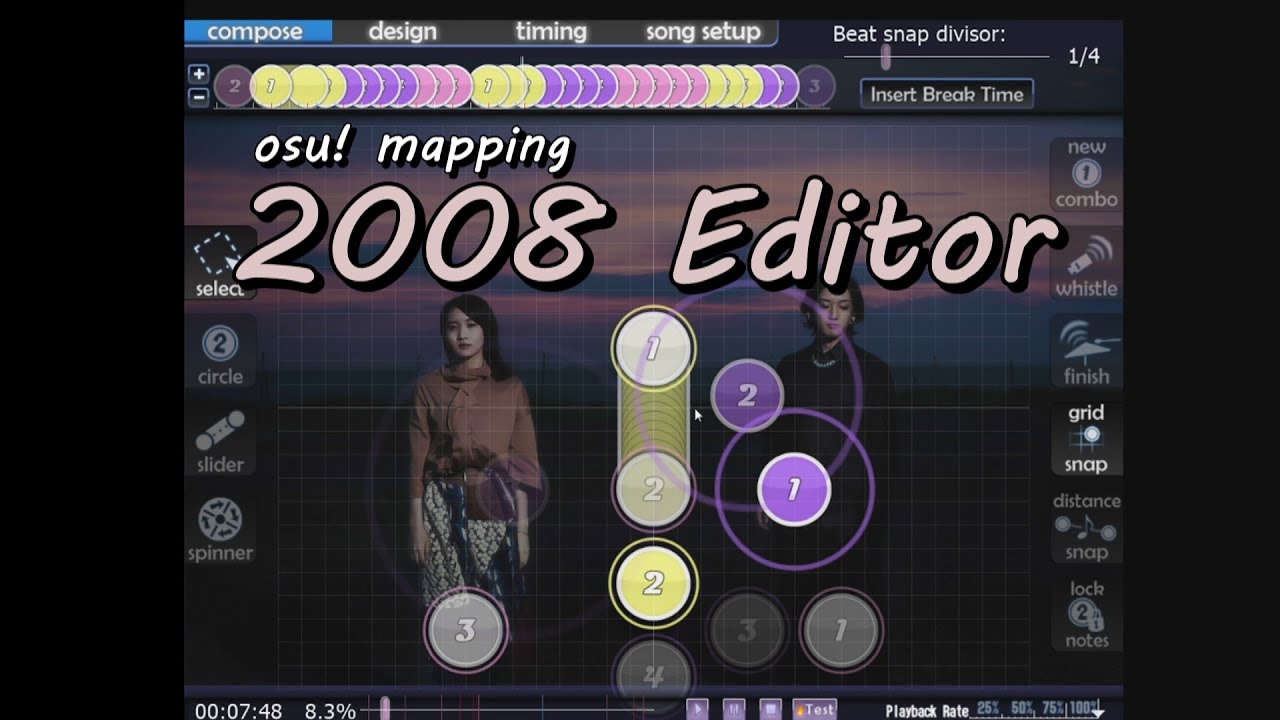 Osu Mapping 2008 Editor Youtube