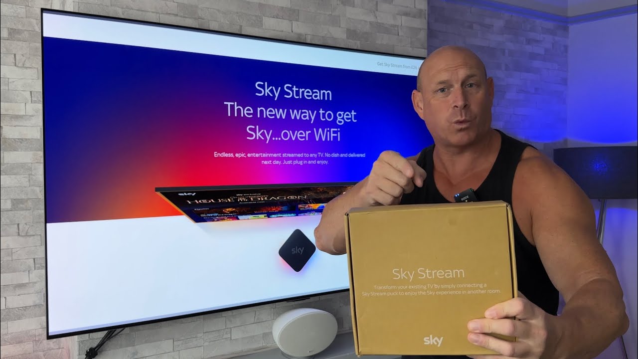 New Sky Stream Detailed Box Puck Remote Unboxing Youtube
