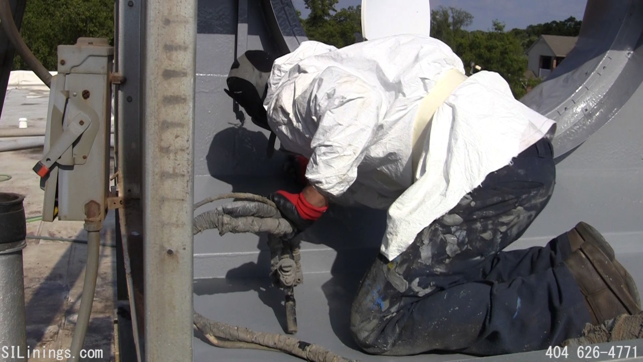 Marley Aquatower Cooling Tower Leak Repair Refurbishment Youtube