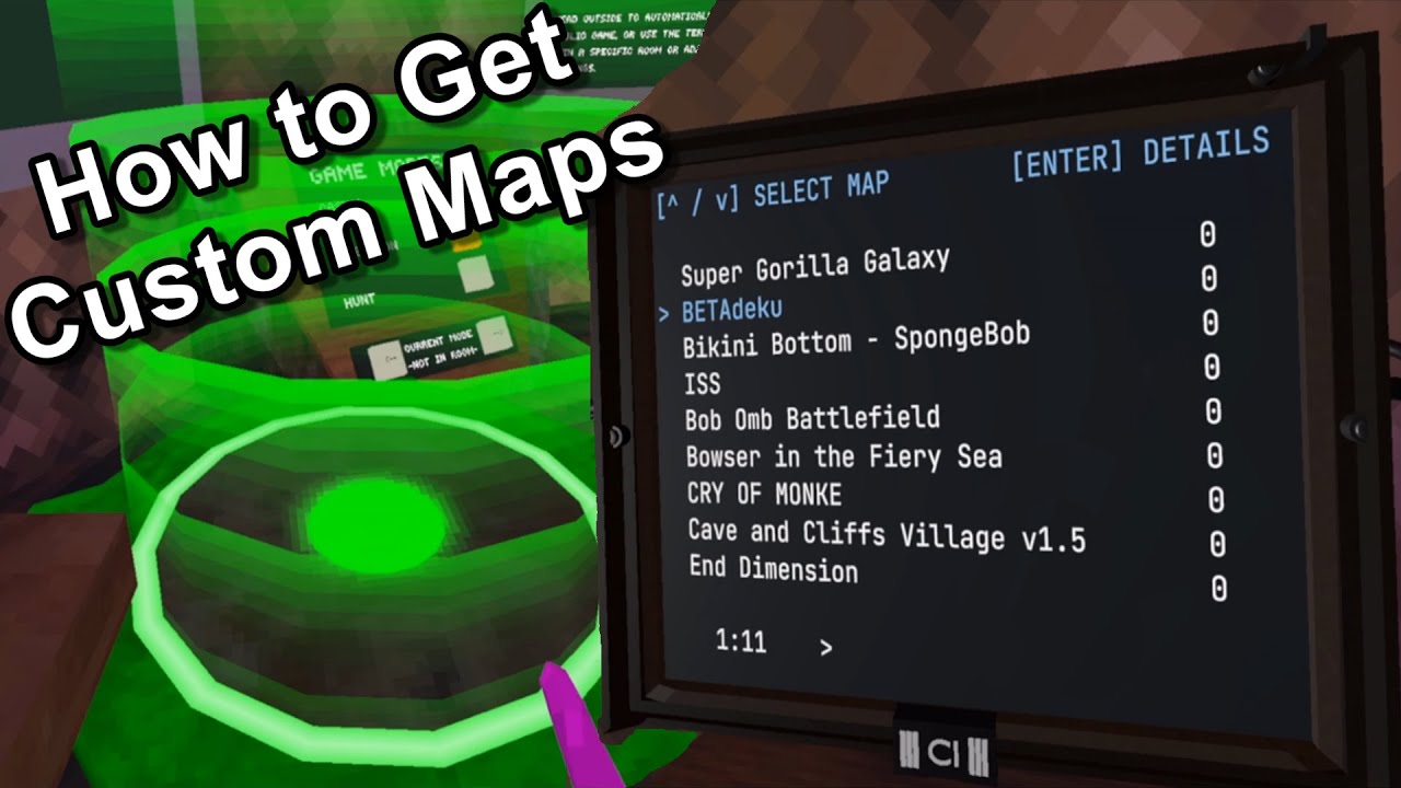 Custom Maps Are Back Gorilla Tag How To Get Custom Maps Tutorial