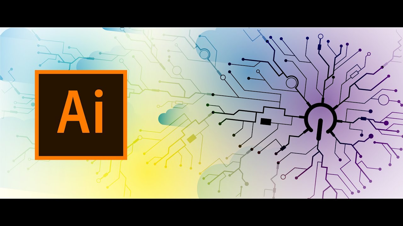Lets Make Something Like This Vector Circuit Brain In Adobe