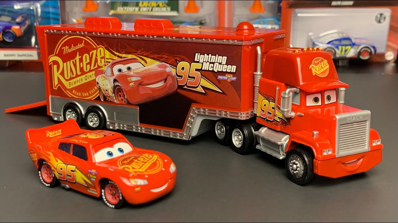 Lightning Mcqueen And Mack Disney Pixar Cars Lightning Mcqueen