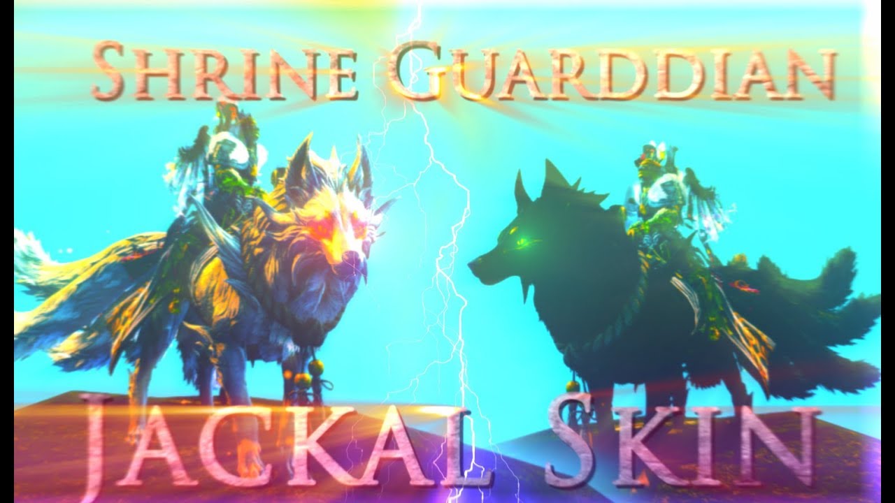 Guild Wars 2 Shrine Guardian Jackal Skin 2000 Gems Youtube