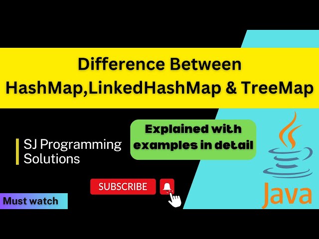 Treemap Vs Hashmap Difference Between Hashmap And Hashtable In Java