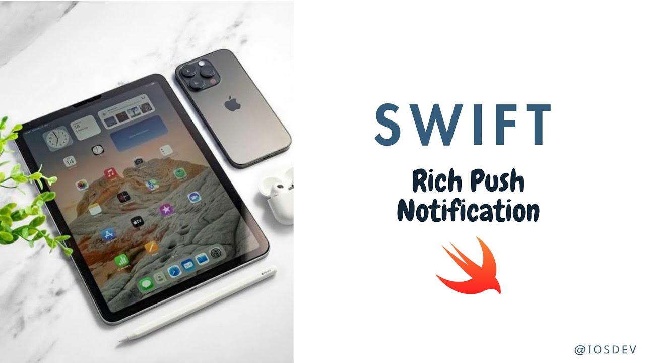 Rich Push Notification Firebase Xcode Swift Ios Tutorial 2023