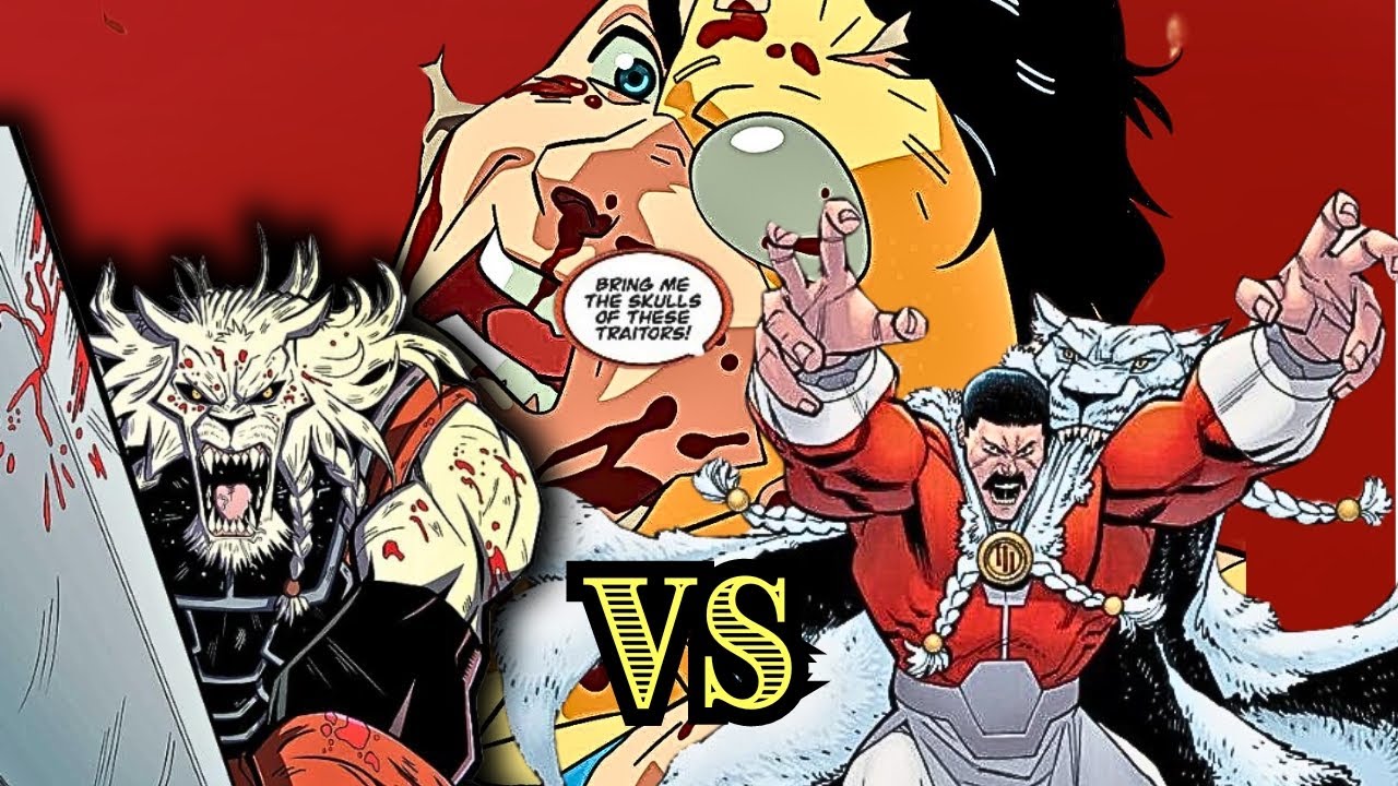 Thragg Vs Battle Beast Fights Expalined Invincible Comic Battle