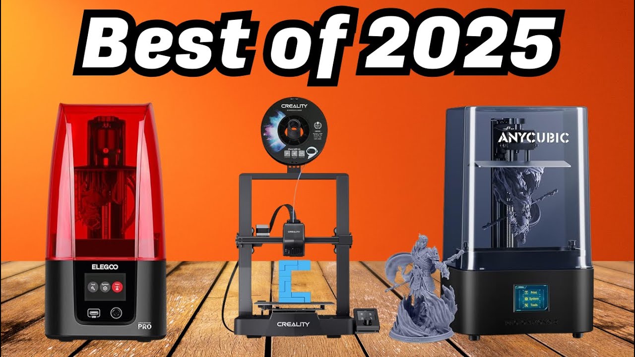 5 Best 3d Printers 2025 The Top 5 To Consider Today Youtube