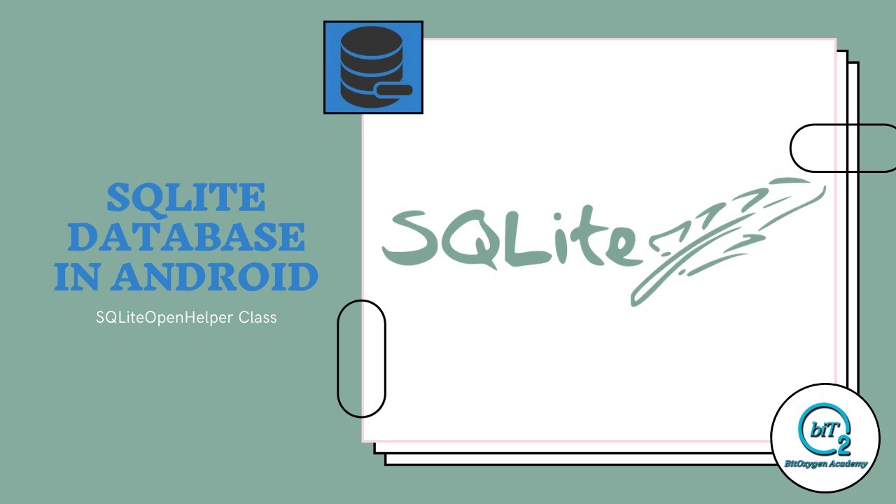 Introduction To Sqliteopenhelper Class Android Application Development