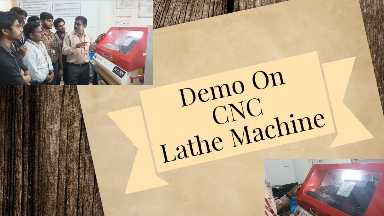 Demo On Cnc Lathe Youtube