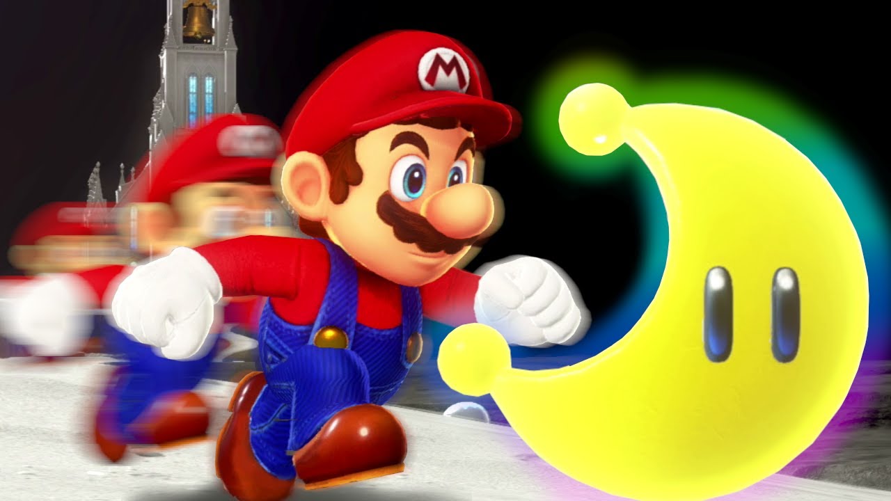 Mario Odyssey But Every Moon He Gets Faster Youtube