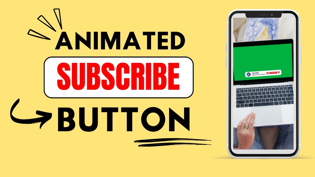 How To Create Free Animated Subscribe Button Using Canva