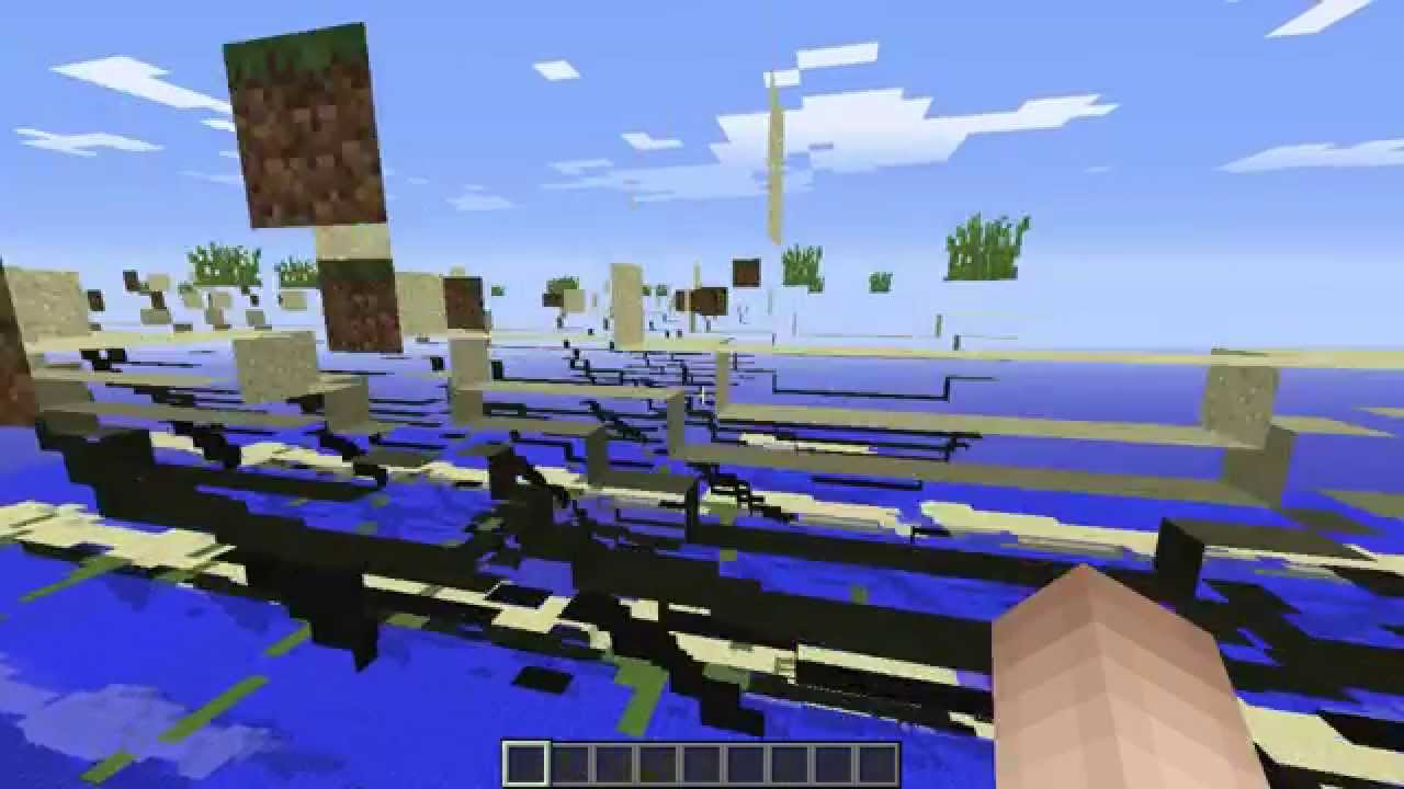 Minecraft Bug Chunks 2019 Youtube