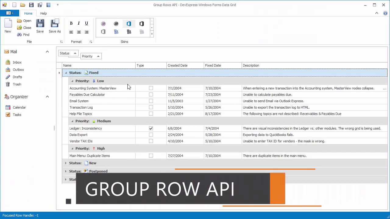 Winforms Grid Introduction To Data Grouping Youtube