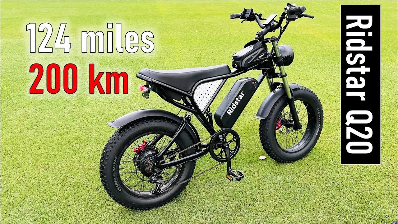 Ridstar Q20 124 Mile 200km Ebike Review Youtube