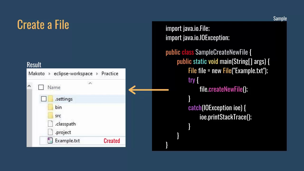 Practice 11 Create File And Directory Basic Java Programming 33