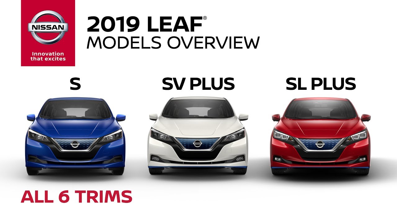 2019 Nissan Leaf Electric Car Walkaround Review Youtube