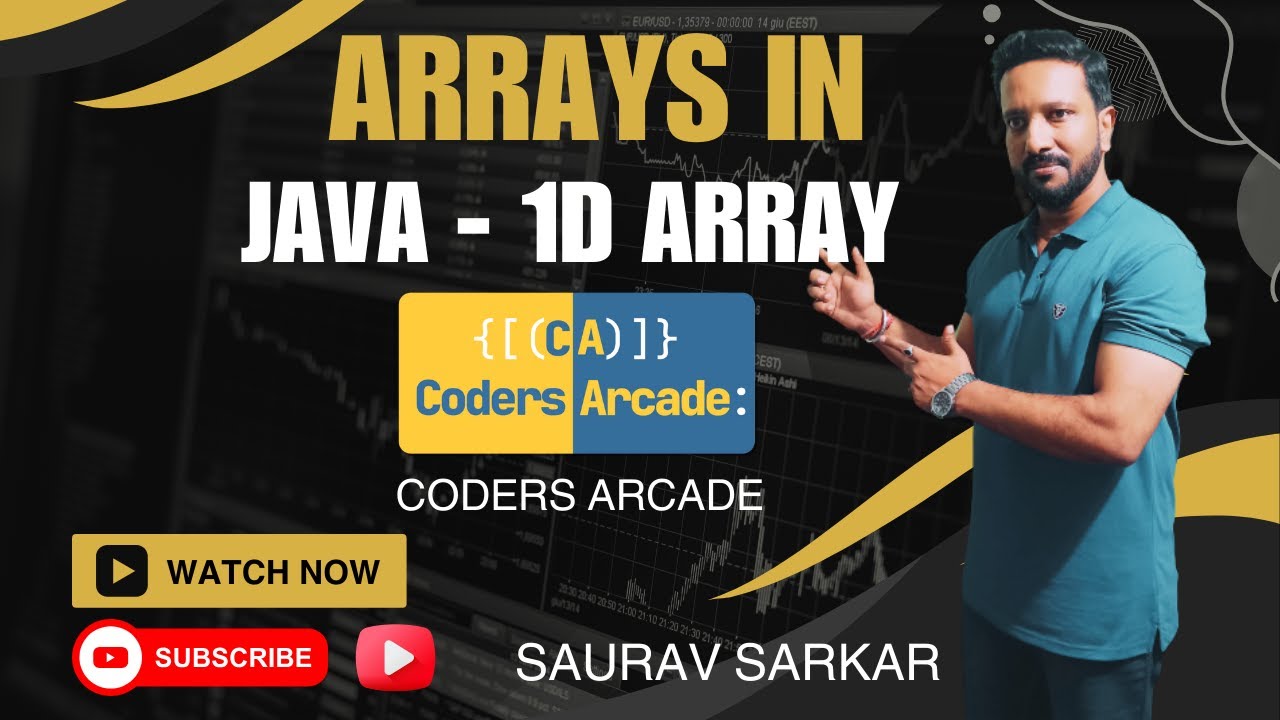 Arrays In Java Single Dimensional Array Youtube
