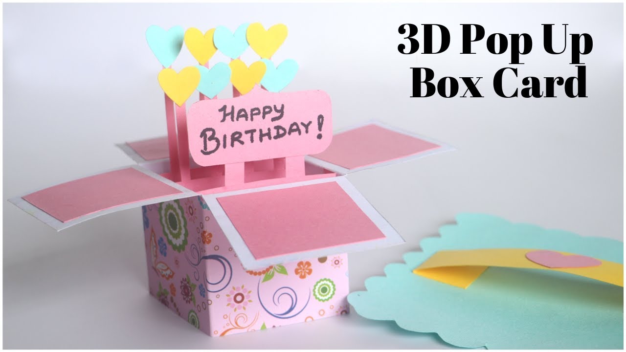 Diy Birthday Card Box