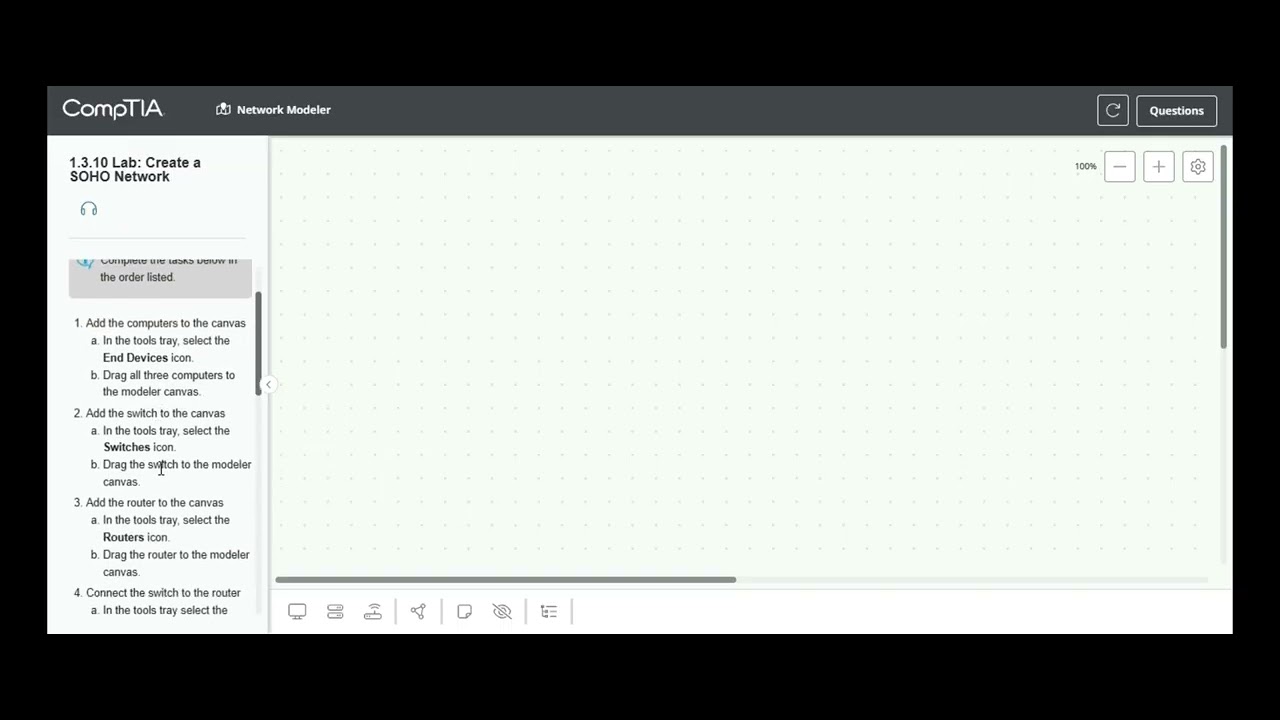Testout Network 1 3 10 Lab Create A Soho Network Youtube
