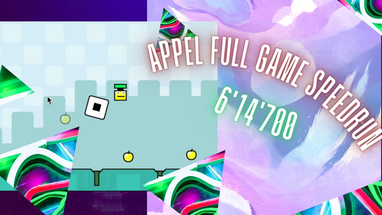 Appel Full Game Speedrun In 6 14 700 Any Youtube