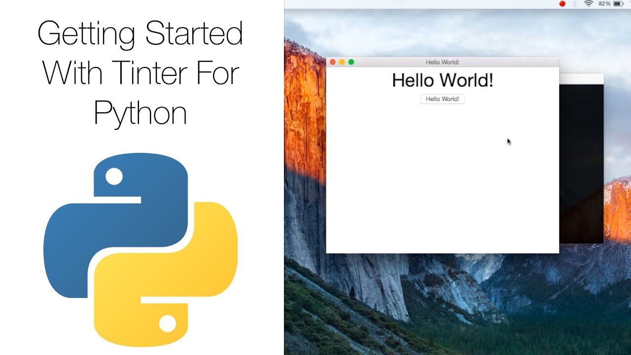 Getting Started With Tkinter For Python Youtube