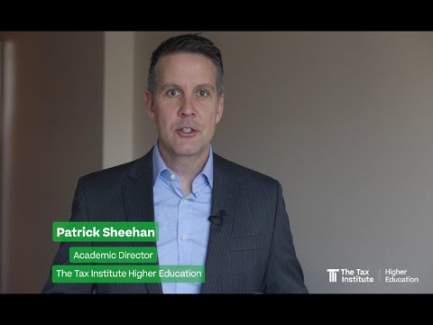 Studying Cta1 Foundations With The Tax Institute Higher Education Youtube