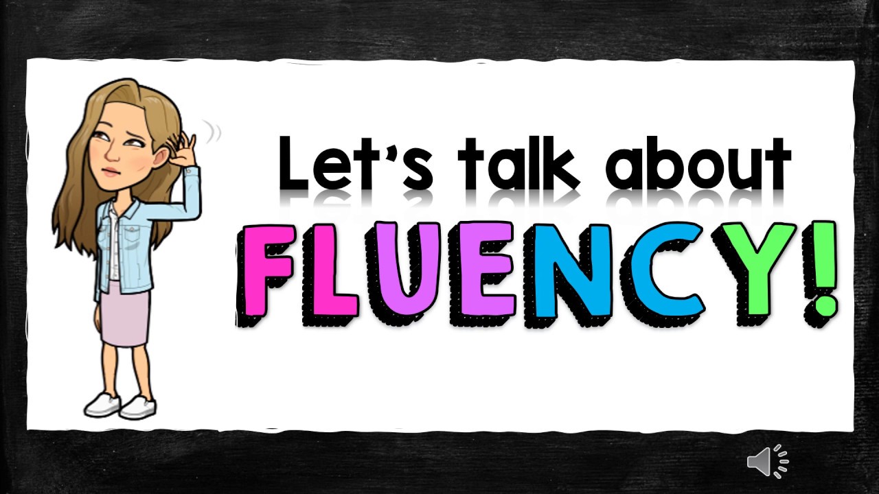 Reading Fluency Youtube