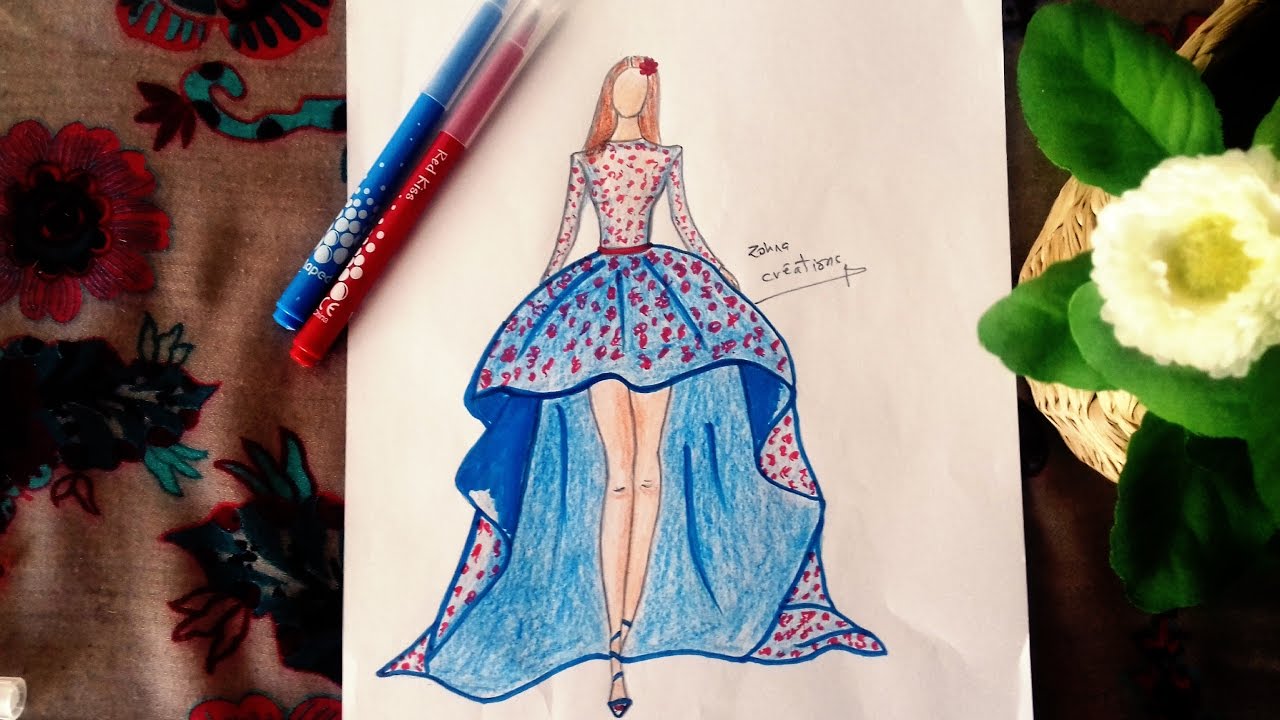 Pretty Dresses Drawings