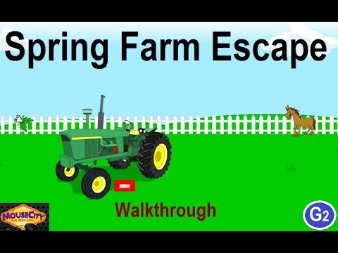 Gameplay Spring Farm Escape Walkthrough Youtube