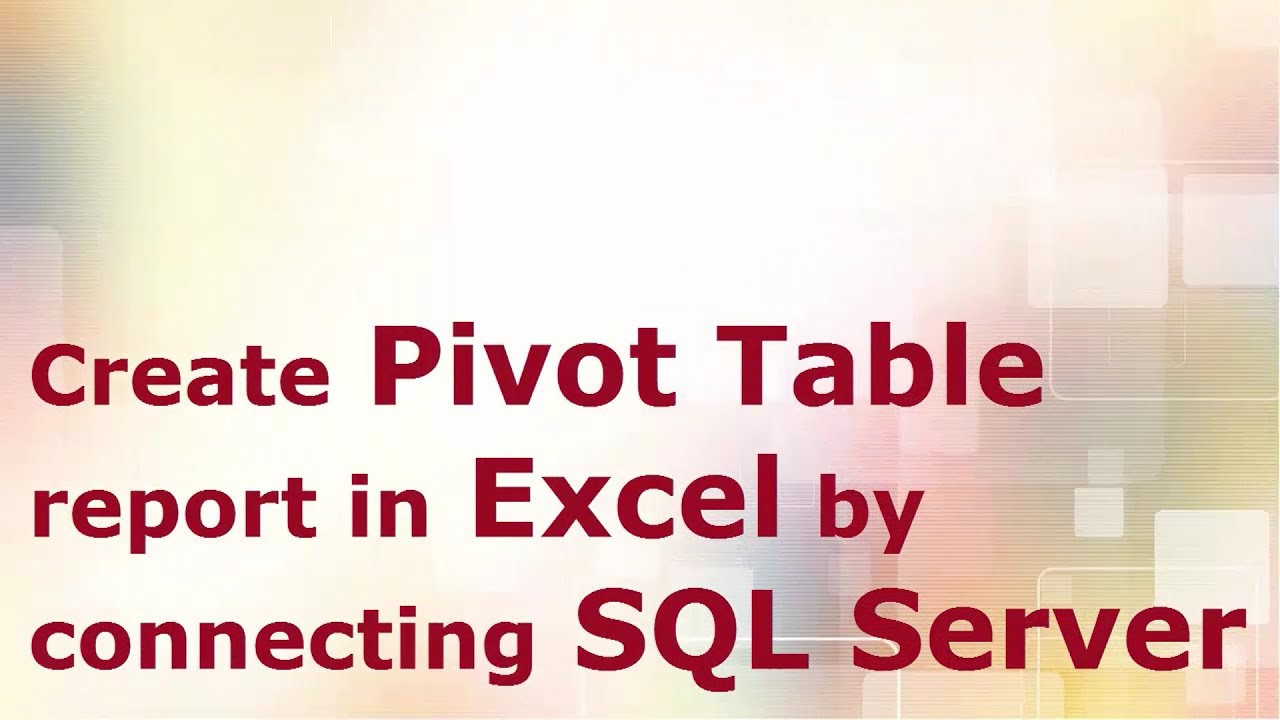 Pivot Table Example Sql Server Cabinets Matttroy