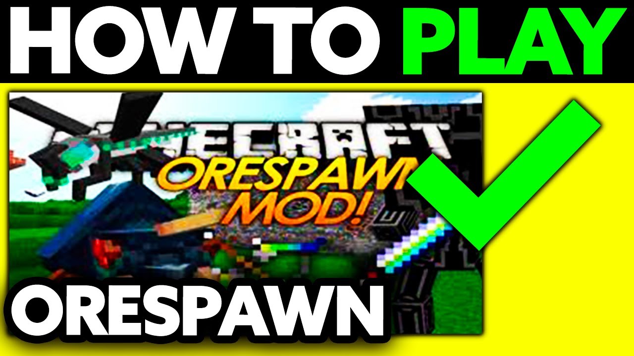 How To Play Orespawn 2025 Updated Youtube