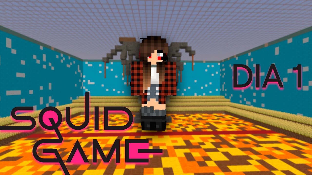 Squid Game En Minecraft Día 1 Youtube