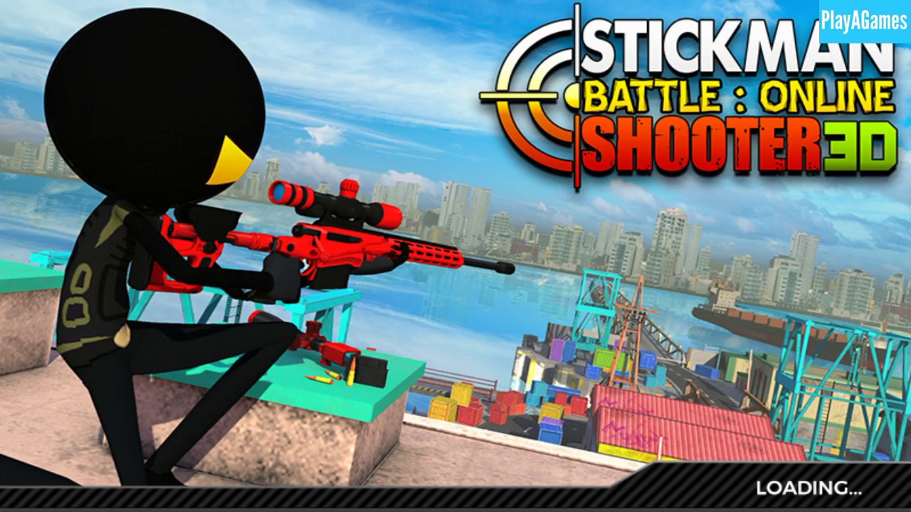 Stickman Battle Online Shooter 3d Android Gameplay Youtube