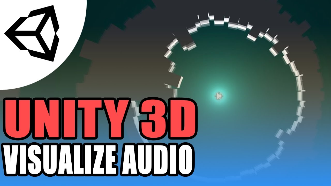 Unity 5 Visualise Audio Spectrum Unity 3d Tutorial C Youtube
