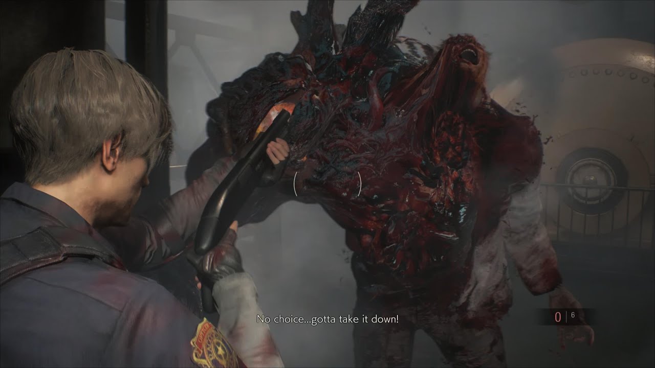Leon Vs William Birkin Resident Evil 2 Youtube