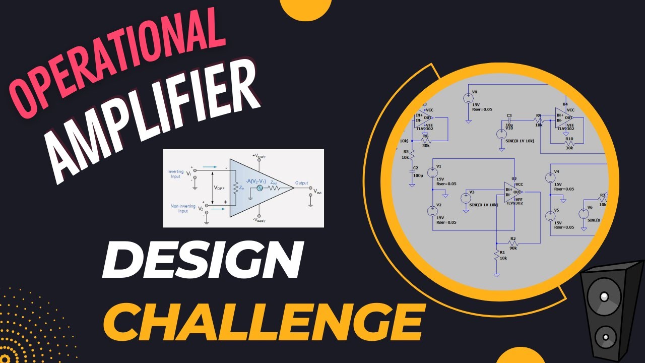 Electronics Challenge Operational Amplifier Design Tlv9301 Youtube