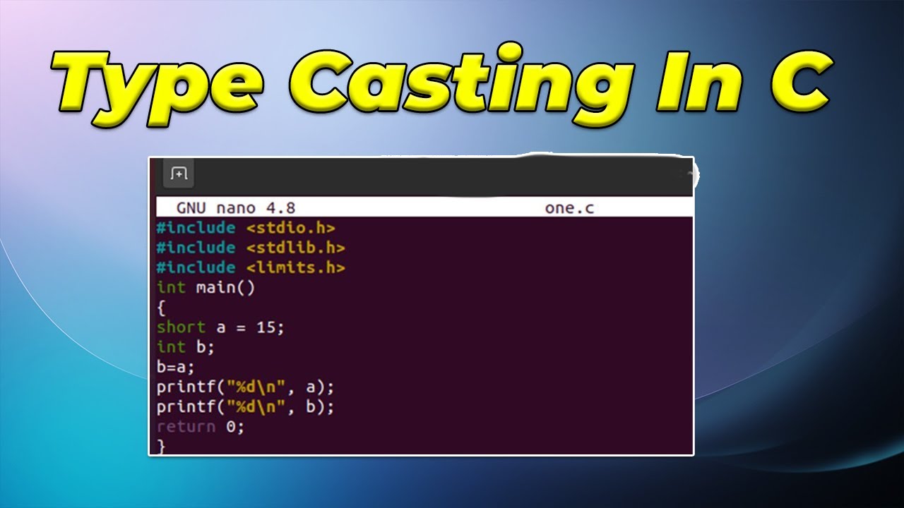 Role Of Type Casting In C Language Design Talk