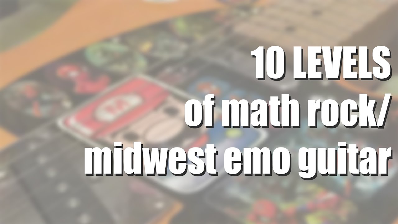 10 Levels Of Math Rock Midwest Emo Guitar Chords Chordify