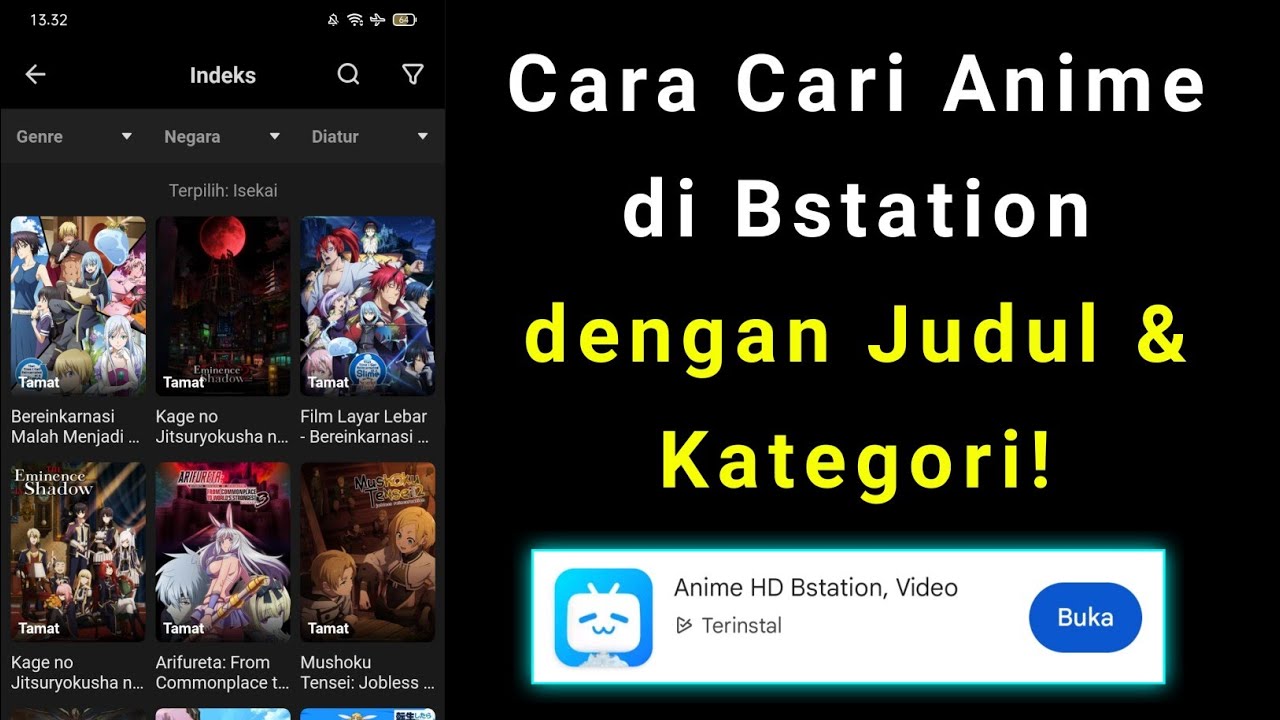 Cara Cari Anime Di Bstation Cara Mencari Anime Di Bstation Youtube