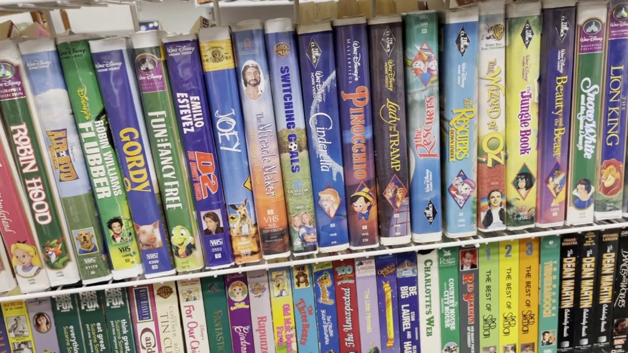 Goodwill Stores Vhs 2 Und Charles Vintage Einzelhandel Supermarkt