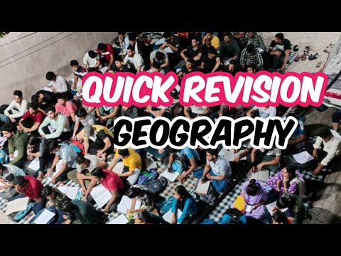 Quick Revision Geography By Ajay Sir Cgl Cpo Dsssb Upsc Epfo
