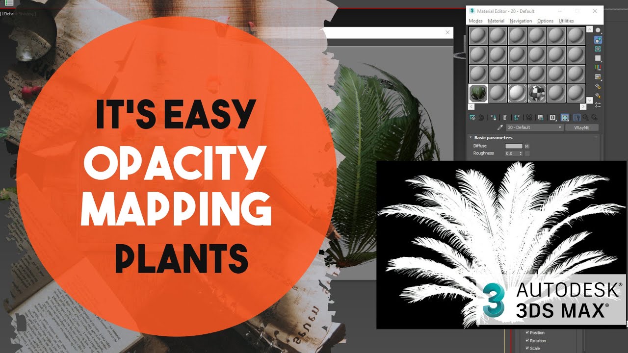 How To Do Opacity Mapping In 3dsmax Youtube